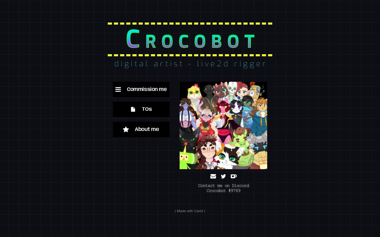 Crocobot's LIVE2D Commissions